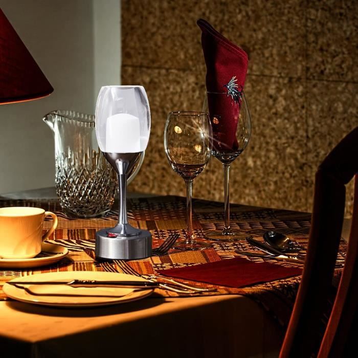 Lampe De Table Sans Fil Rechargeable Led Lampe De Table Restaurant ...