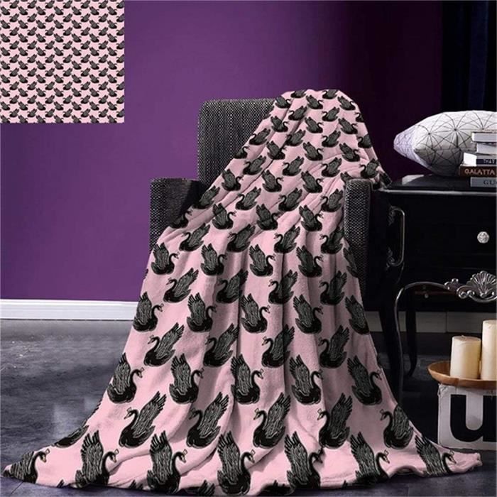 Couverture Chaude Swan Jeter Couverture Vintage Pin Up Motif avec des ...