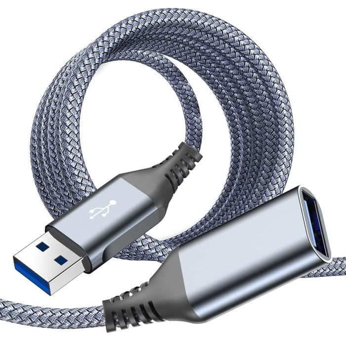 Câble Rallonge Usb 3.0 [4M] Câble Extension Mâle A Vers Femelle A 5Gbps ...