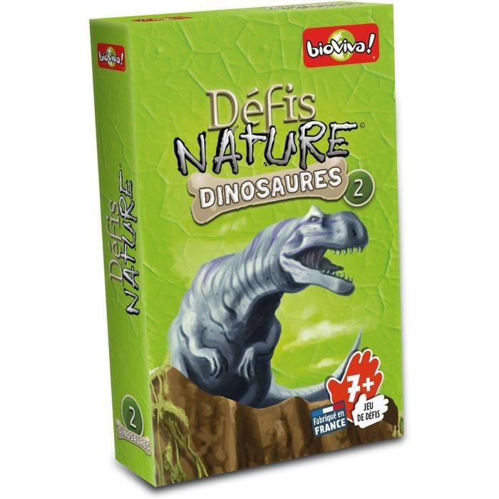 Défis Nature Dinosaures 2 Jeu De Société Ludique Dès 7 Ans 2280112[u718 ...
