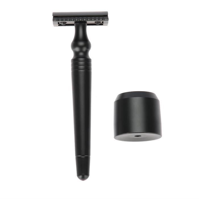 Cikonielf rasoir à lame Barbe de sécurité façonnant un rasoir à double ...