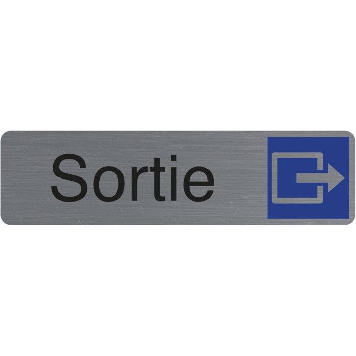 Plaque de signalisation Sortie - Cdiscount Auto