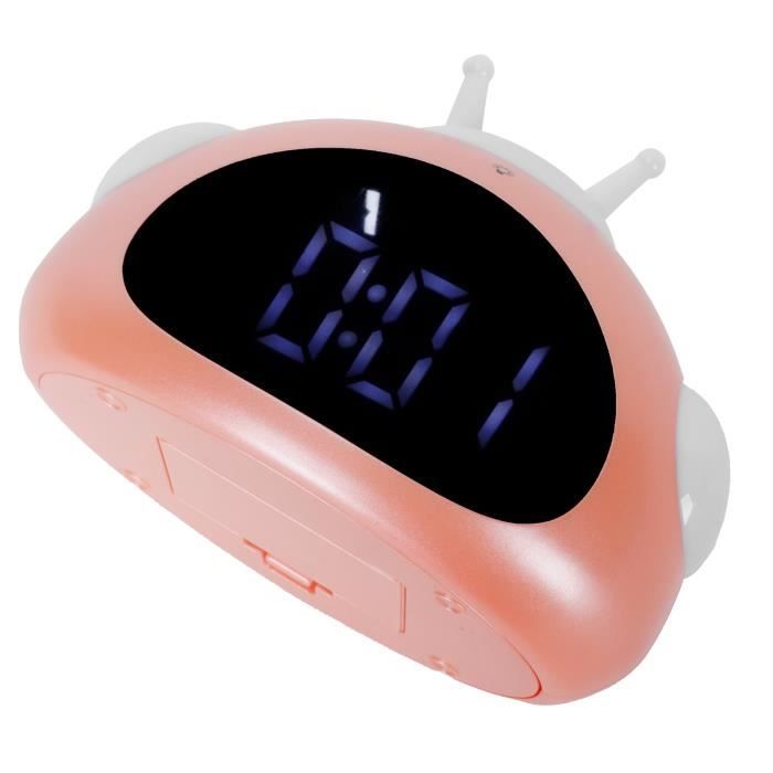 Horloge de chevet numérique, réveil pour enfants Réveil pour enfants Facile à utiliser ...