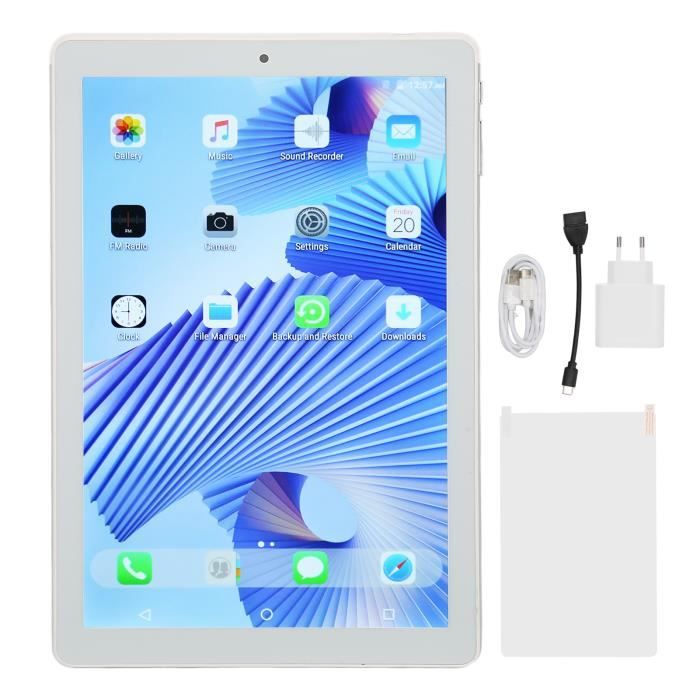 HURRISE Tablette HD Tablette 10,1 Pouces Écran HD Tablettes 10, 4 Go de ...