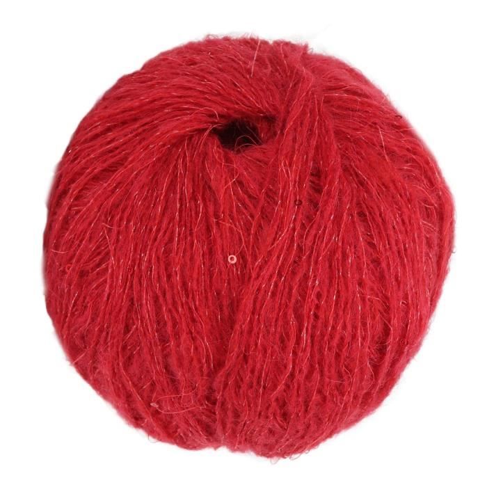 Fil à Tricoter Fil De Laine Angora Fil De Mohair Doux Fil De Crochet ...