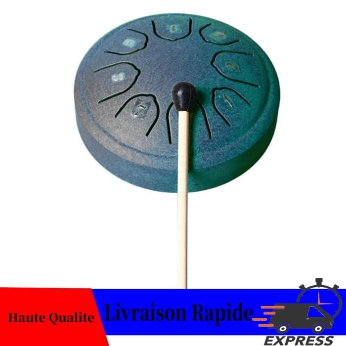 Tambour de langue - HURRISE - 4,5 pouces - 8 tons - Clé C - Acier au ...