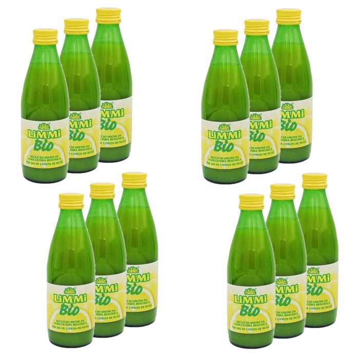 Limmi - Lot 12x Pur jus de citron BIO - Bouteille 250ml - Cdiscount Au ...