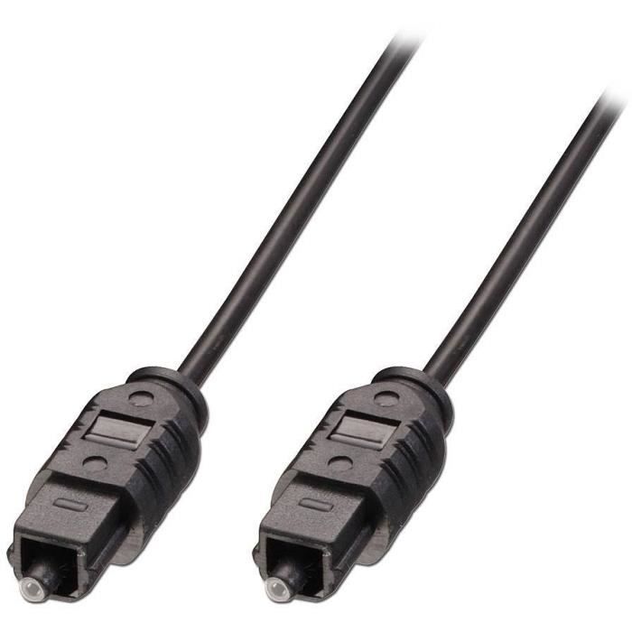 LINDY Câble TosLink / SPDIF - 0.5m - Cdiscount Informatique