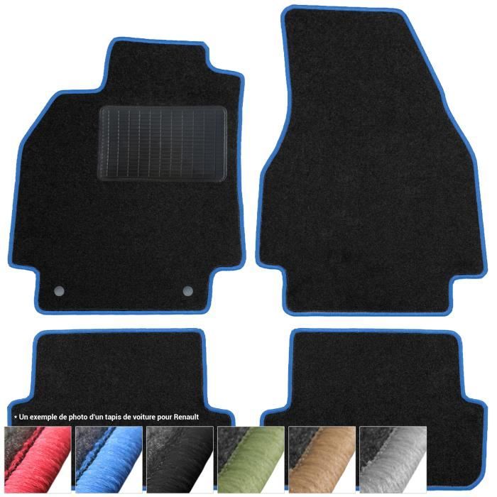 Tapis de Voiture en Moquette - Tapis de Sol pour Automobile - Set 4 ...
