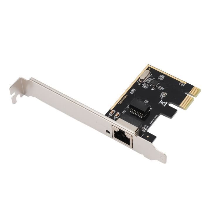 Carte réseau - SURENHAP - PCI - Gigabit Ethernet - RJ45 - Plug and Play ...