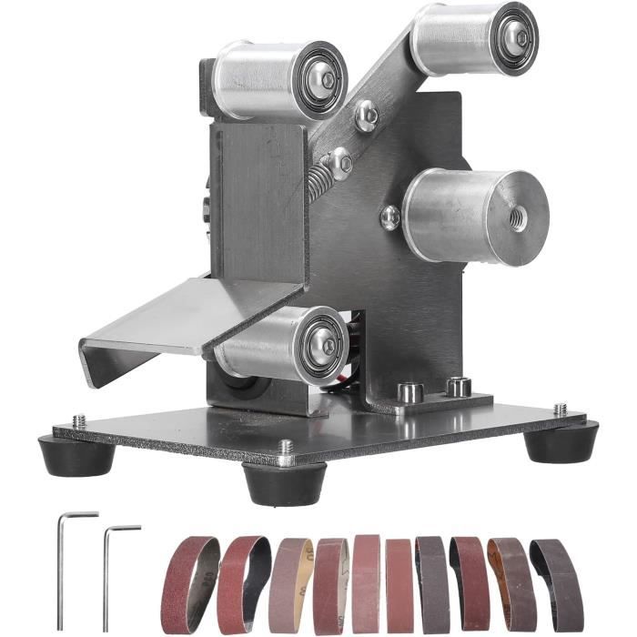 Multifonctionnel Mini Ponceuse À Bande Électrique Bricolage Polissage ...