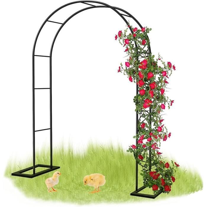 Arche De Jardin En Métal, Arche De Fleurs, Arche De Portail, Treillis ...