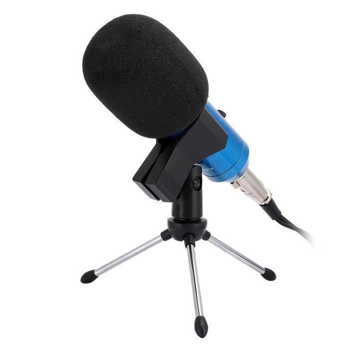 RUNING-Microphone en direct Microphone à condensateur cardioïde filaire ...