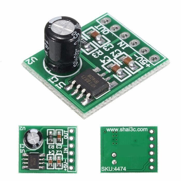XPT8871 5V 1A Mono Digital Audio Amplificateur Board Pr Arduino Haut ...
