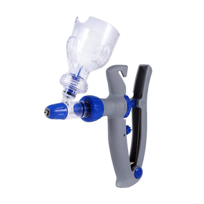 ZJCHAO Injecteur 5ML Continuous Syringe Animal injector Gun, Adjustable ...