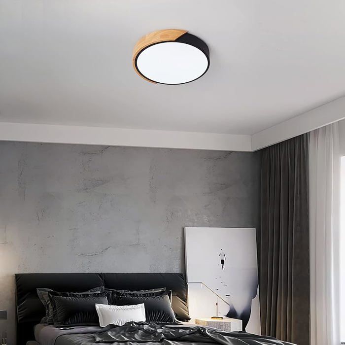 Plafonnier LED 24W Blanc Froid 6000K 1600LM, Plafonnier LED Moderne ...