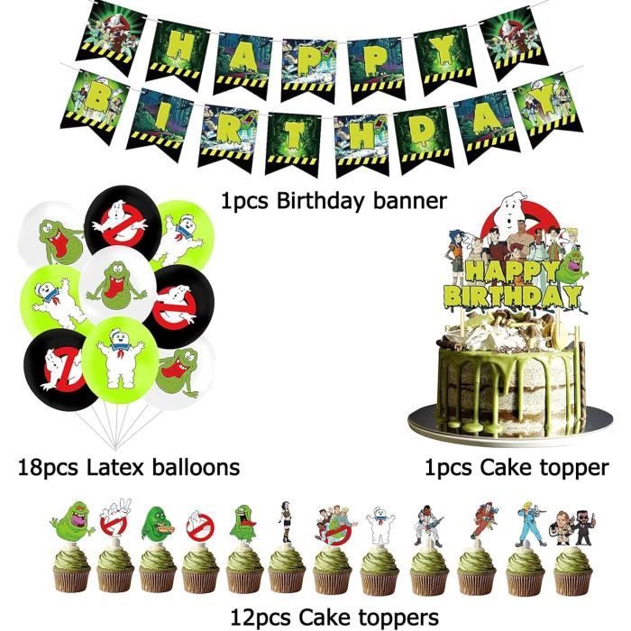 Deco Anniversaire The Real Ghostbusters Anniversaire Décorations ...
