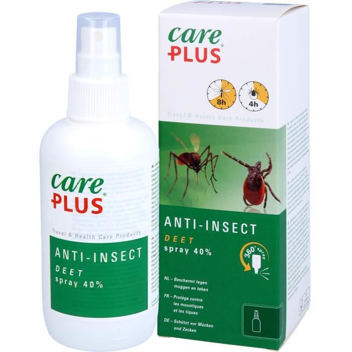 Care PLUS Anti-Insect Spray, 200 ml Solution - Cdiscount Santé - Mieux ...