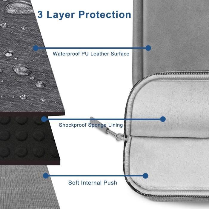14 Pouces Pochette Pour Ordinateur Portable, Coque De Protection ...