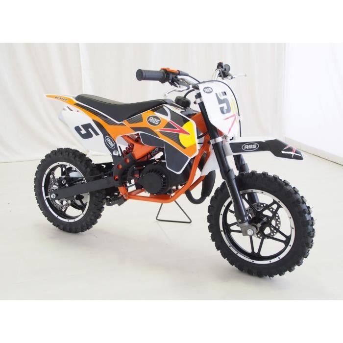 RPS Pit Bike Enfant 10" - Moteur 2 Temps avec Lanceur - Cdiscount Auto