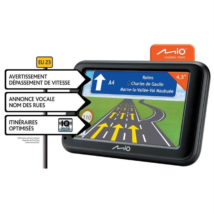 GPS Mio M410 Europe 23 - Cdiscount Auto