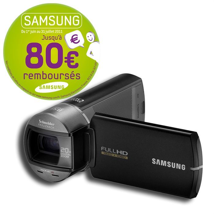 SAMSUNG Q10 Full HD noir - Cdiscount Appareil Photo