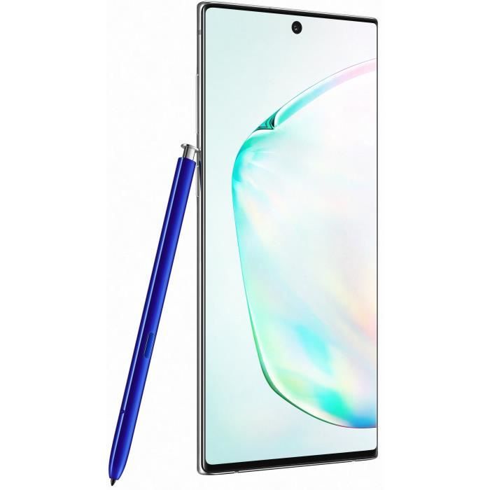 SAMSUNG Galaxy Note 10 256 Go Argent - Double SIM - Cdiscount Téléphonie