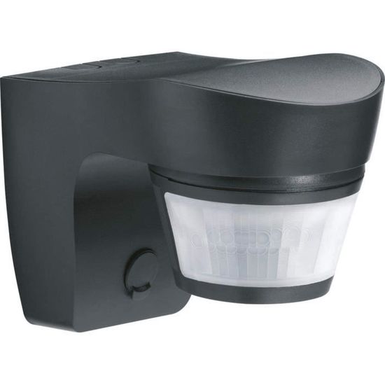 Détecteur de mouvement et de présence HAGER (Mural - Anthracite - 1500 ...