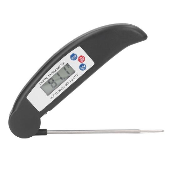 VGEBY thermomètre à sonde pliante Mesure de la température de la viande ...