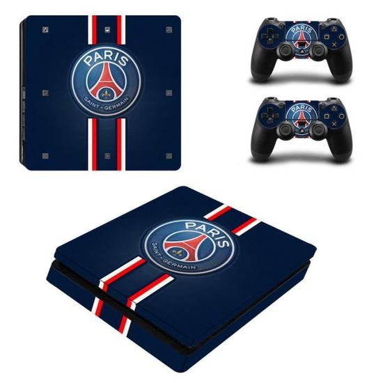 Vip2store® Psg Paris Skin Autocollant console de jeu + Manettes PS4 ...