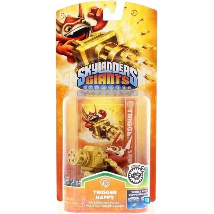 Figurine Skylanders Giants Trigger Happy - Cdiscount Jeux vidéo
