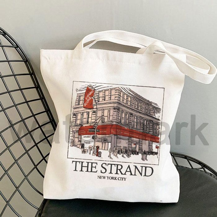 Sac de course - Cabas,Shakespeare and Company-Sac fourre-tout en toile ...