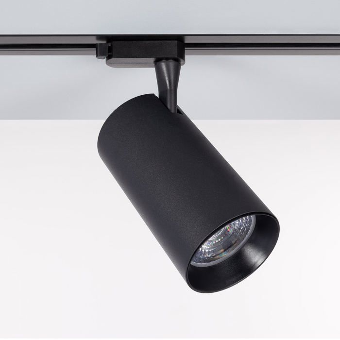 Rail Triphasé Encastrable pour Spots LED 1 Mètre Noir - Cdiscount Maison