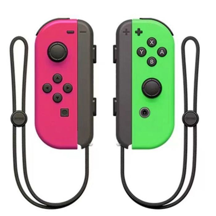 Manette Joy-Con sans fil Switch vibration Bluetooth avec dragonnes ...