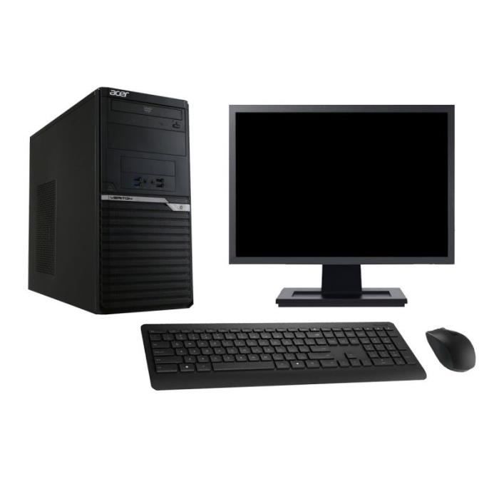 PC Tour Acer M4640G Ecran 22" Intel i7-6700 RAM 16Go SSD 480Go Windows ...
