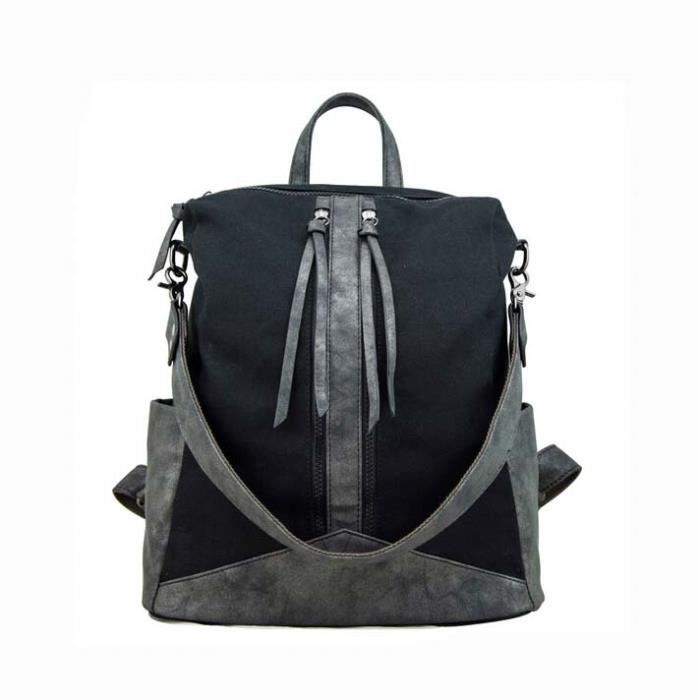 LYT® Sac à dos femme fashion toile - Noir - Cdiscount Bagagerie ... LYT® Sac à dos femme fashion toile - Noir - Cdiscount Bagagerie ...
