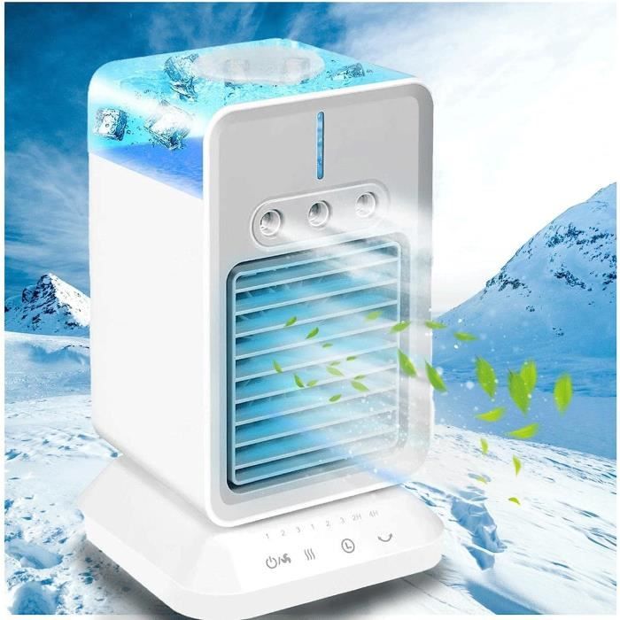 Climatiseur De Bureau Portable Usb,3 Vitesses Climatiseur Mobile A ...