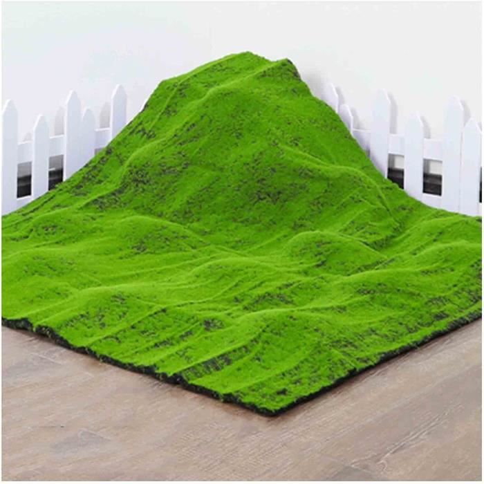 1x1m Rouleau de Gazon Artificiel mousse Artificielle Jardin en Gazon ...