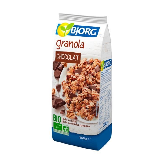 Bjorg+Granola Chocolat 350 g - Cdiscount Au quotidien
