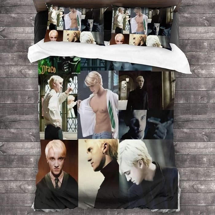 Housse de couette 140x200Cm Draco Malfoy - Harry Potter - Motif 3D ...