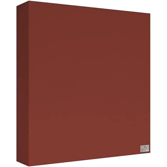 Panneau Absorbant Acoustique Premium by 50x50x11cm - Bordeaux rouge A ...