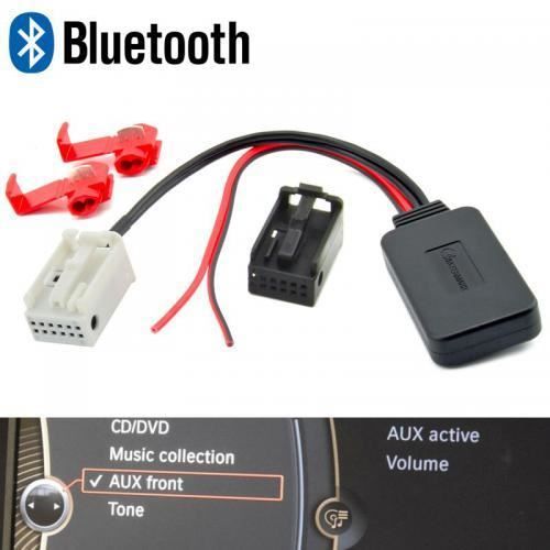 Câble,Adaptateur Bluetooth Aux B.M.W E60 E61 E81 E85 E90 E91 CCC ...