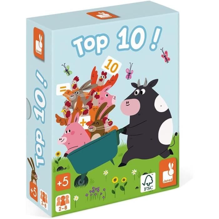 Top 10 ! - Idéal Pour Le Calcul Mental - Jeu De Rapidité Et De ...