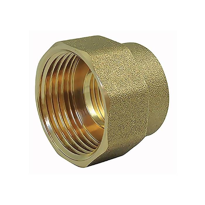 Raccord laiton à visser - EZ FITT - Manchon réduit Femelle/Femelle - 1/8 pouce - 1/4 pouce - PN ...