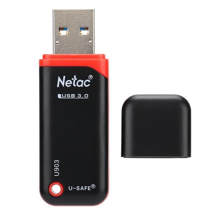 Lecteur flash - FDIT - Netac U903 - USB3.0 - 16 Go - Cryptage sécurisé ...