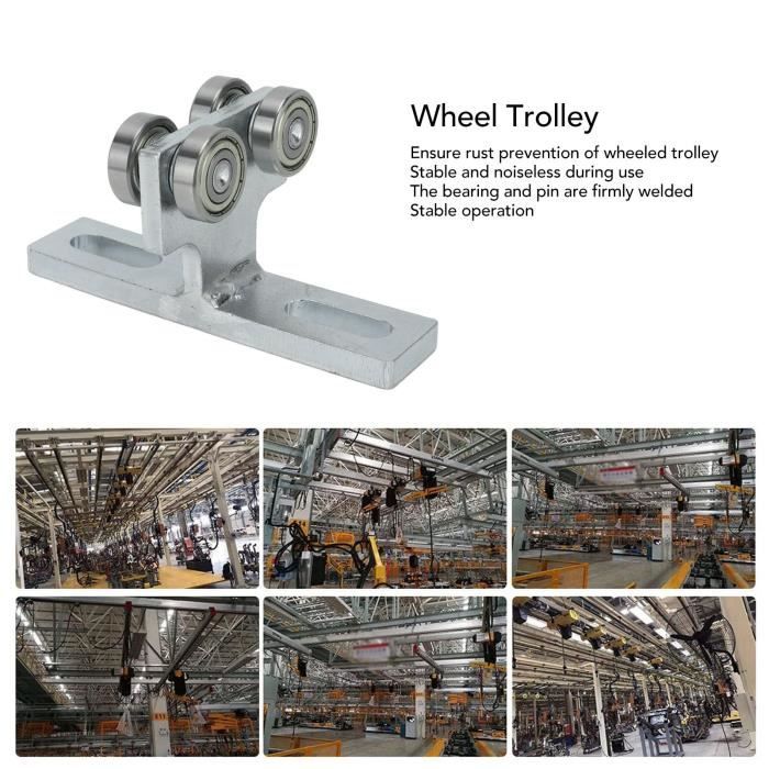 LAN Chariot À Roues Support De Rouleau De Roues De Chariot, Chariot À ...
