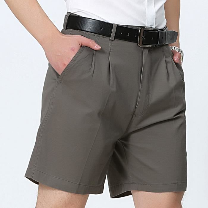 Short,Shorts d'été en coton pour homme, courts de plage légers et ...