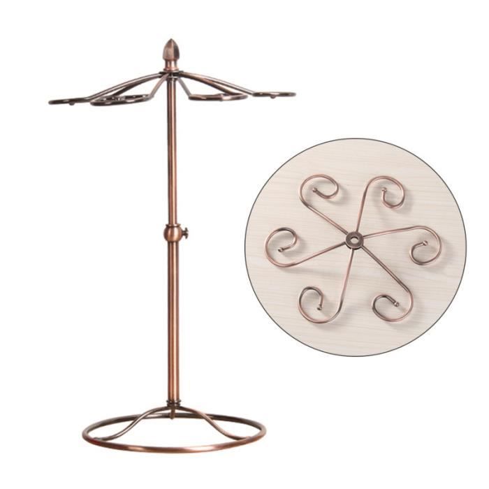 Retractable Wine Glass Holder Upside Down Hanging Creative Wrought Iron ...