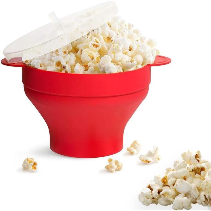 Pop Corn Micro Ondes, Silicone Popcorn Maker, Pliable Machine À Popcorn ...