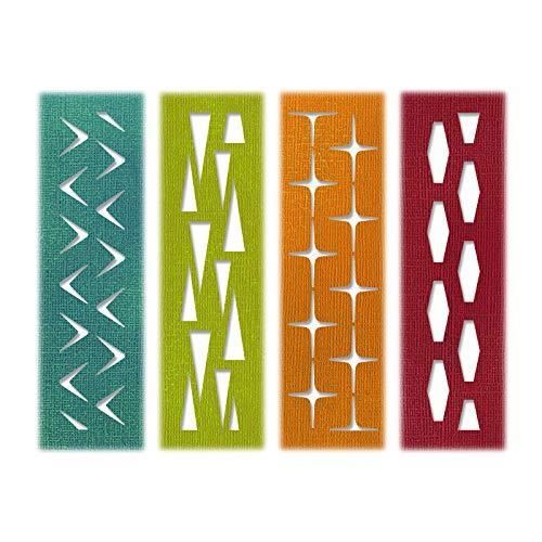 Sizzix Retro Repeat Matrice, Multicolore, Taille Unique - 664160 ...